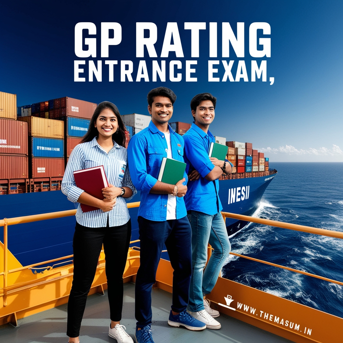 GP Rating Entrance Exam SCI -MTI, TS Rahaman, NUSI - TheMasum.in